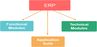 Modules of ERP - 3 Common types, SAP and Oracle ERP modules