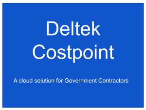 Deltek Costpoint Review (ERP Software) - Pricing, Modules, Advantages ...