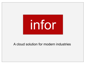 Infor ERP System Details (Modules and M3 Cloud ERP Review)