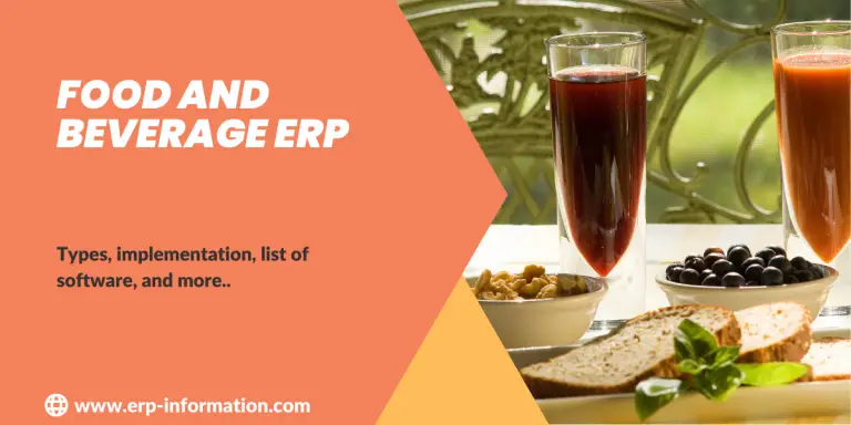 10 Best Food and Beverage ERP Software (Systems for F&B Industry)