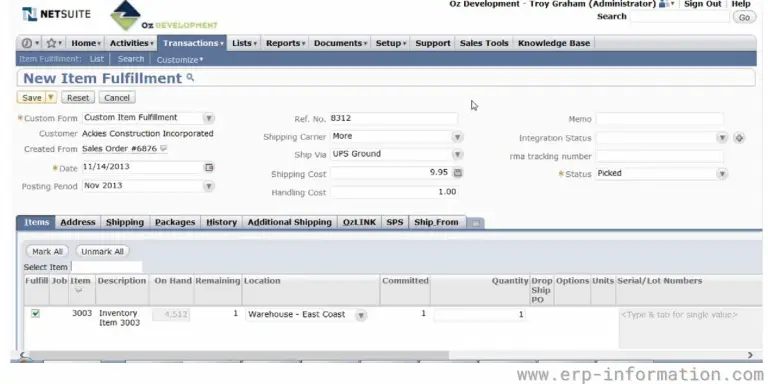 NetSuite Shipping Integration (Uses and Steps Involved)