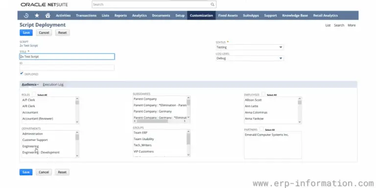 NetSuite SuiteScript: Essential Concepts