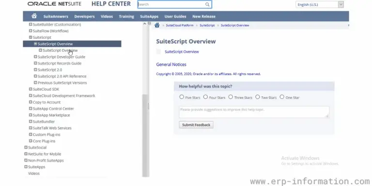 Netsuite Suitescript Essential Concepts