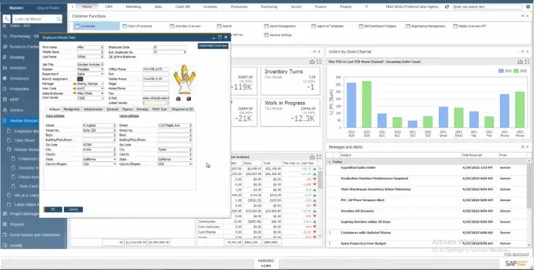 SAP Business One ERP (Pricing, Features, and Details)