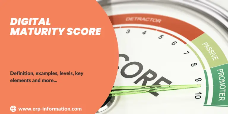Digital Maturity Score (Examples, Levels, and Key elements)