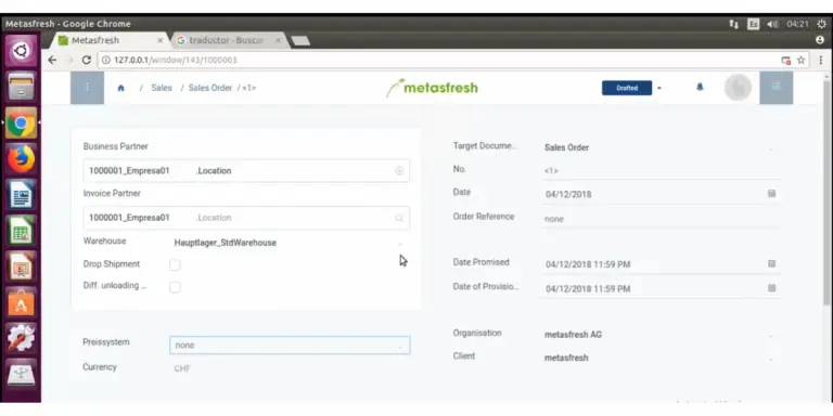 Metasfresh ERP (Pricing, Features, Advantages, and Disadvantages)