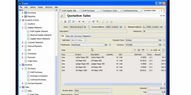 Tryton ERP (Modules, Supports, Advantages, and Disadvantages)