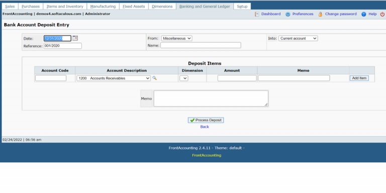 FrontAccounting ERP Reviews (Features, Advantages, and Disadvantages)