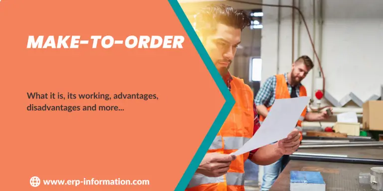 Make-To-Order (MTO) - Definition, Examples