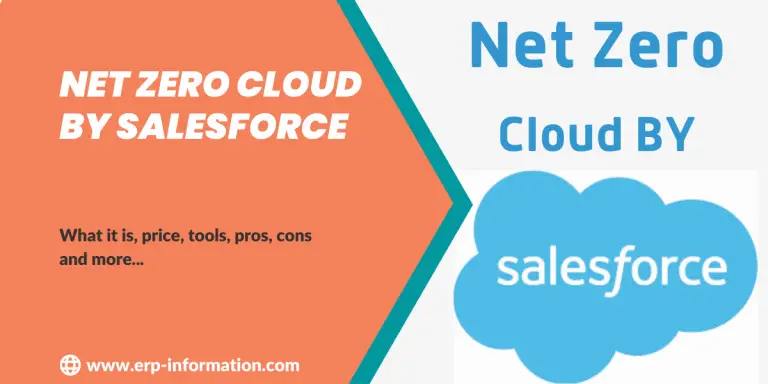 Net Zero Cloud by Salesforce (Pricing, Tools, Pros, and Cons)