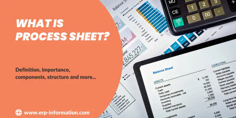 What is Process Sheet? - Templates and Examples