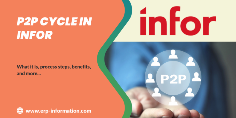 P2P cycle in Infor - The Complete Guide