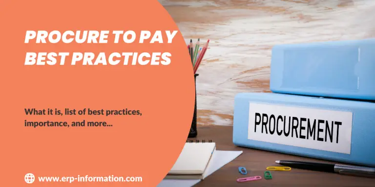Procure to Pay Best Practices - 14 Important Tips