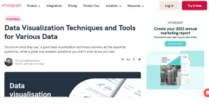 10 Best Data Visualization Software of 2025 (Features & Pricing)