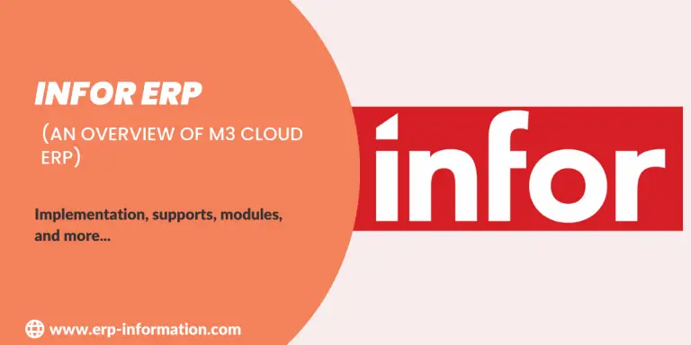 What is Infor ERP? (Modules, M3 Cloud ERP Review, and M3 Modules)