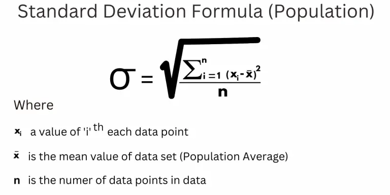 Standard Deviation (Formula, Example, and Calculation)