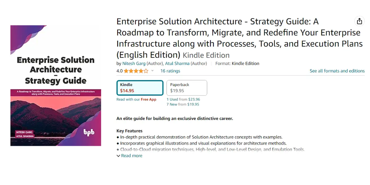 10 Best Enterprise Architecture Books (Features and Price)
