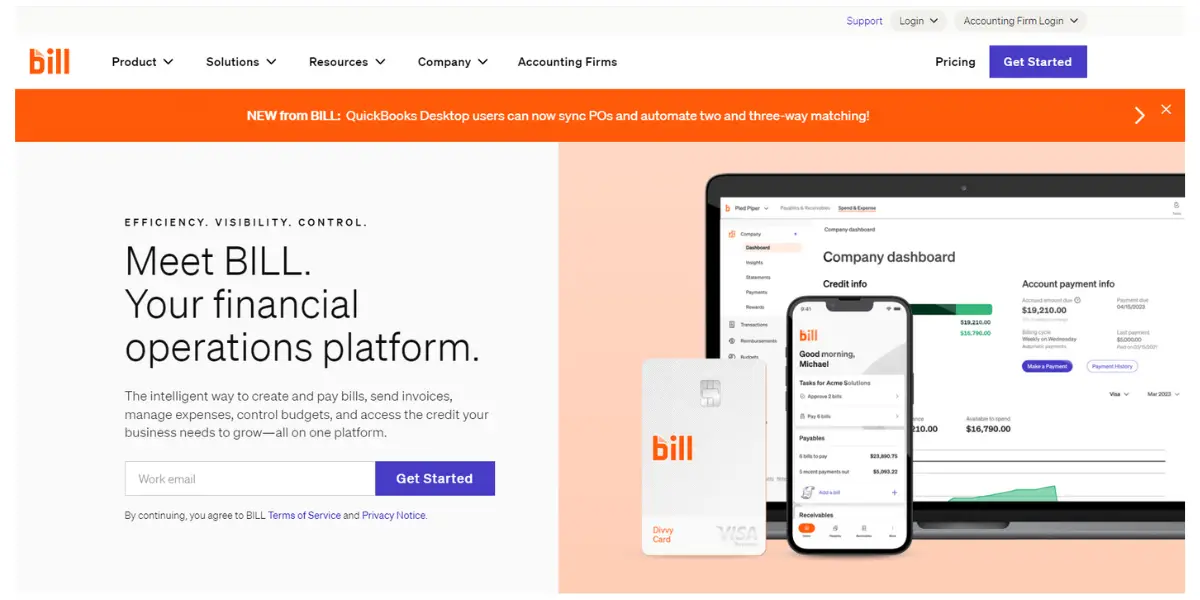Bill.com AP Software Review (Features, Pricing, Pros, and Cons)