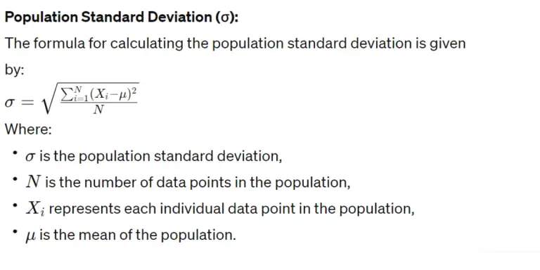 Standard Deviation Calculator Online