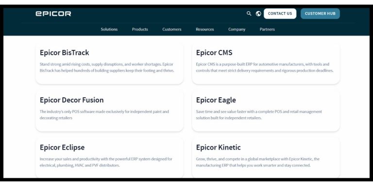 Epicor ERP Review (Pricing, Features, Pros & Cons)